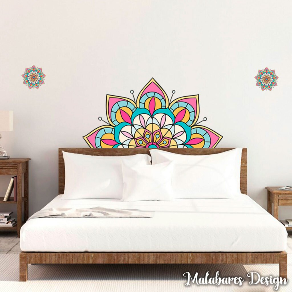 Vinilo Mandala Half – Malabares Design